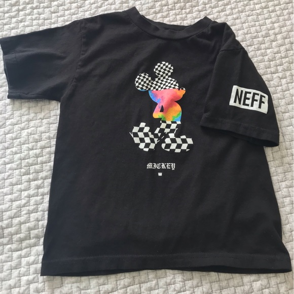 Neff | Shirts & Tops | Disney Neff Collab Mickey Mouse Tee Size 4t ...